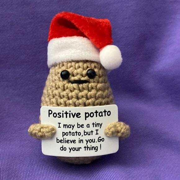 Accessories | Crocheted Positive Potatoes Potato Who Lifts Mood Daily ...